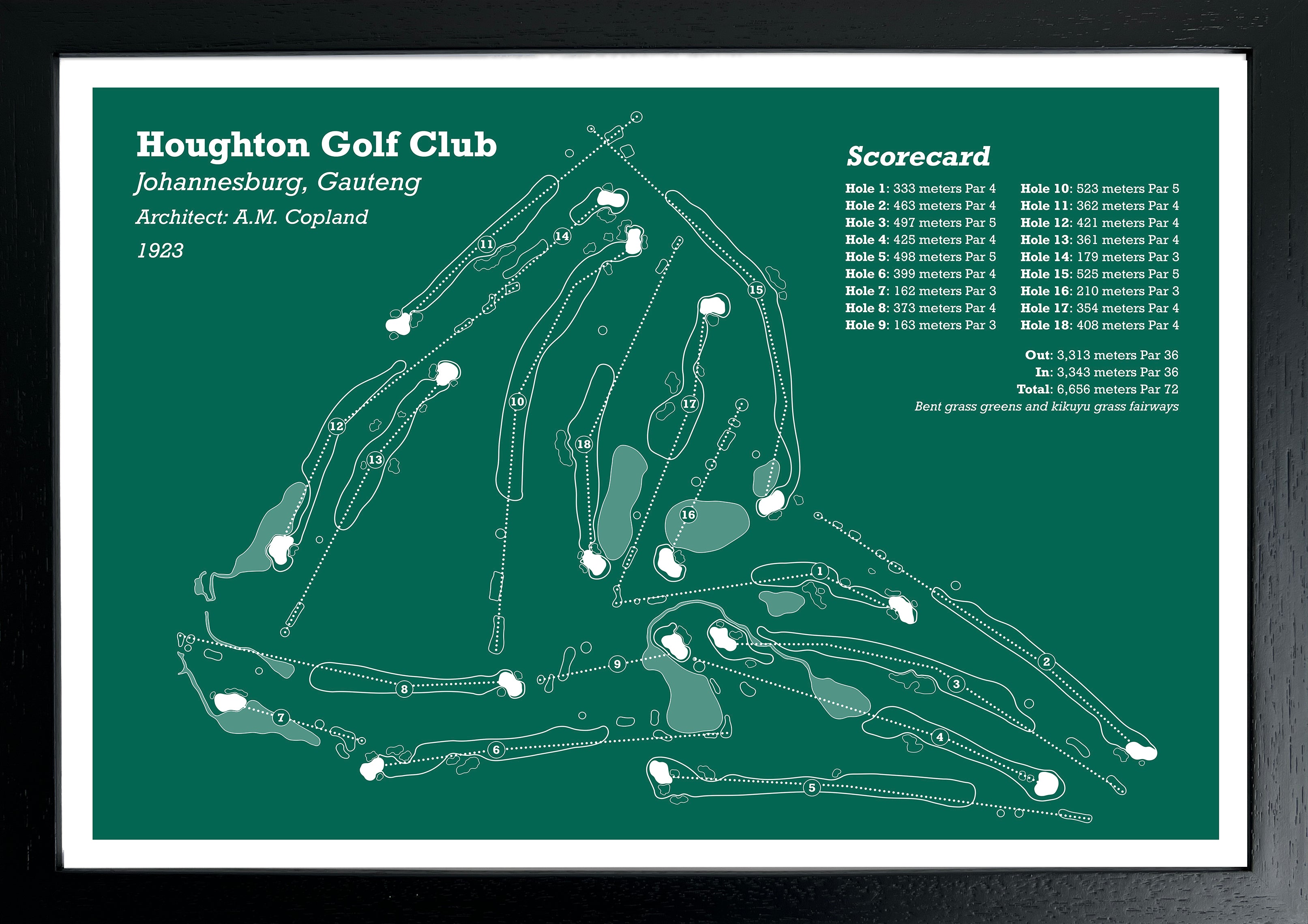 Houghton Golf Club – GolfMaps
