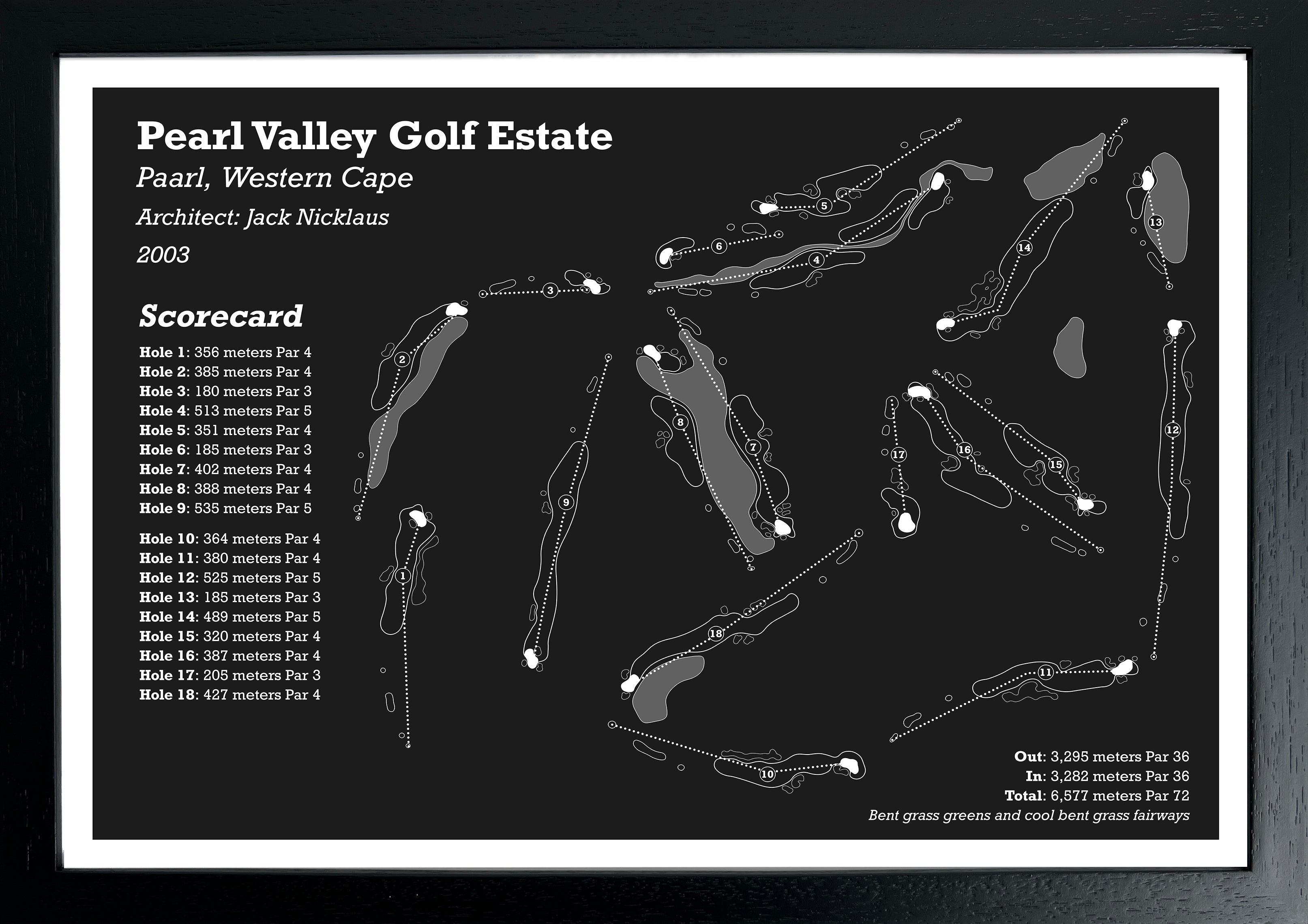 Pearl Valley Golf Estate – GolfMaps