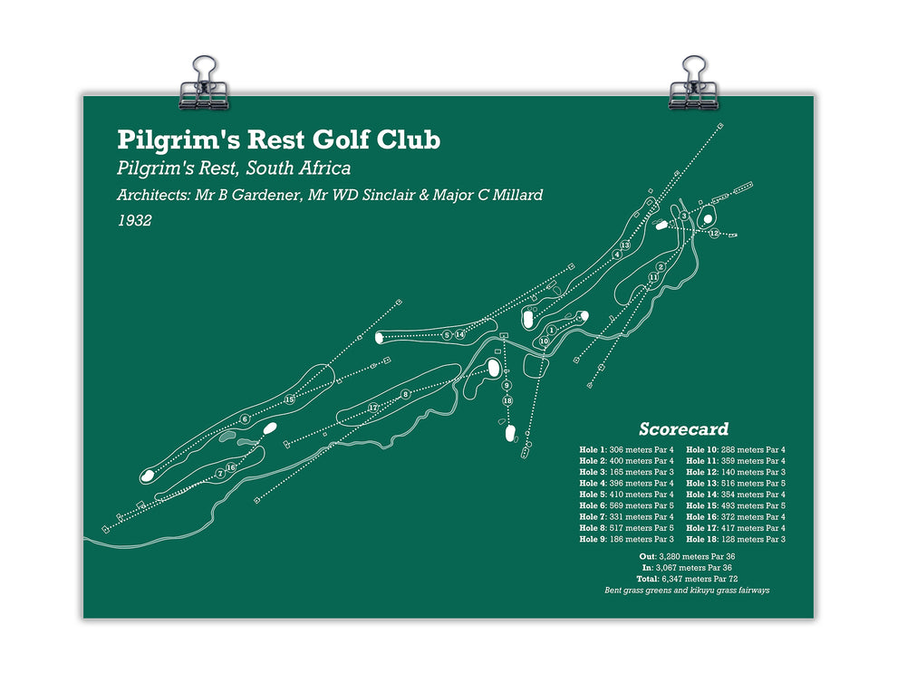 Pilgrim's Rest Golf Club – GolfMaps