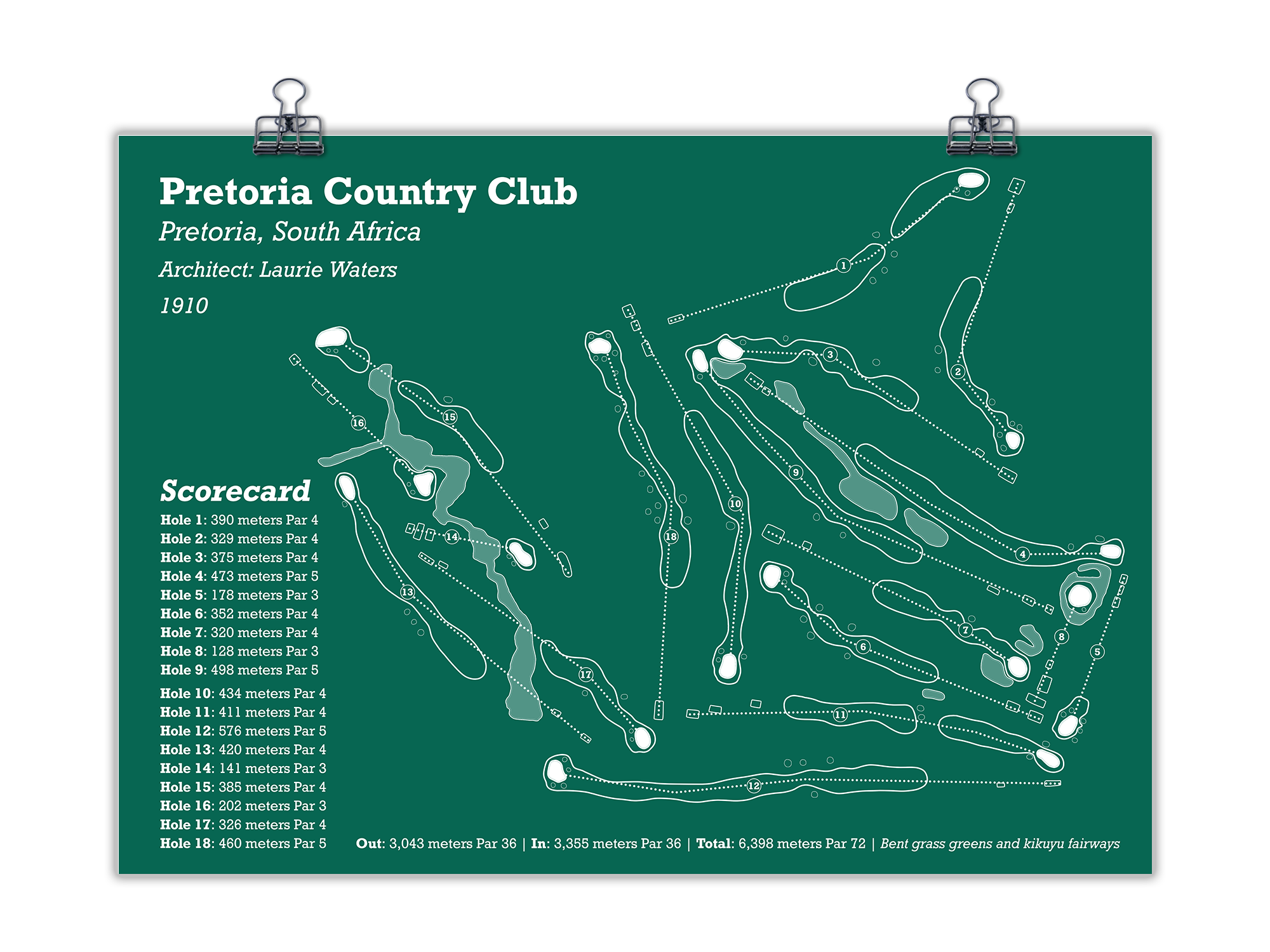 Pretoria Country Club – GolfMaps