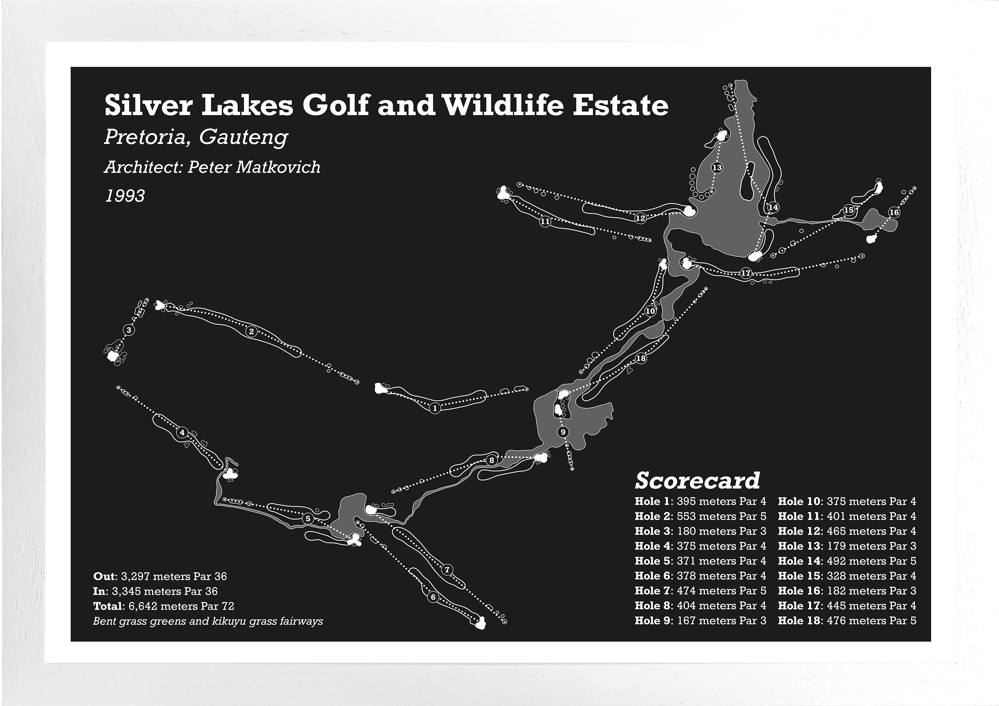 Silver Lakes Golf and Wildlife Estate – GolfMaps